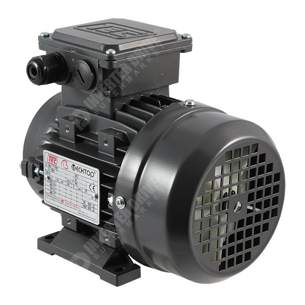 TEC 0.37kW (0.5HP) 4 Pole AC Motor 3ph 230V/400V B3 Foot Mount 71M4B ...